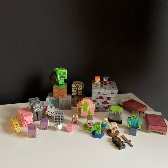 Minecraft | Toys | Minecraft Toy Figure Bundle Lot | Poshmark